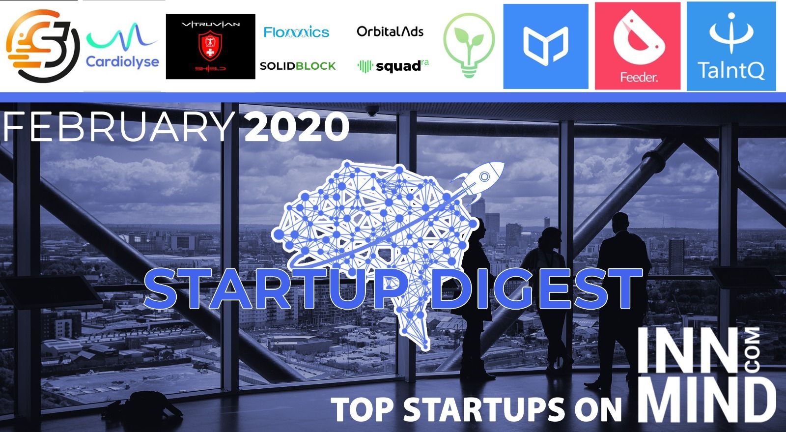 Top list of Innovative startups in February